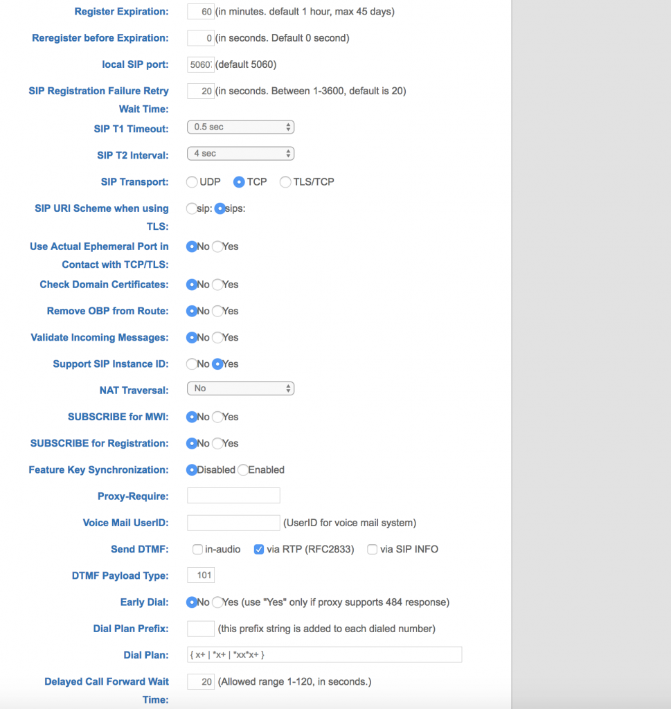 » Hướng dẫn cấu hình điện thoại Voip – Grandstream GXP1400